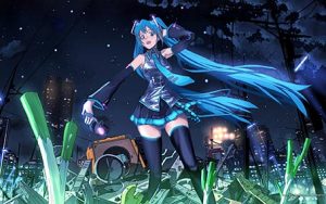Hatsune Miku Desktop Theme for Windows 10 / 11