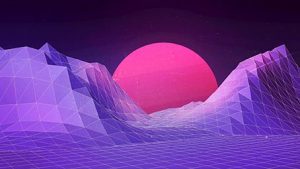 Synthwave Desktop Theme for Windows 10 / 11