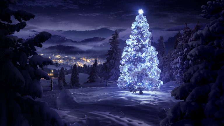 Christmas Tree Desktop Theme for Windows 10 / 11