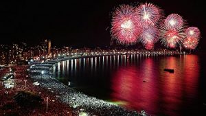 City Fireworks Desktop Theme for Windows 10 / 11