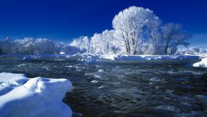 Winter River Desktop Theme for Windows 10 / 11