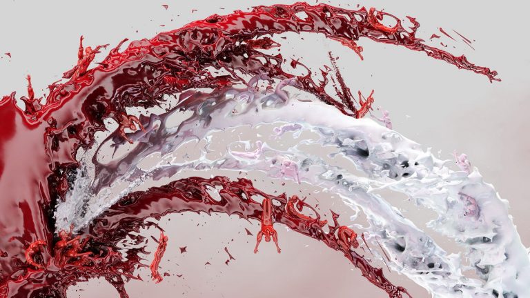 Abstract Red Desktop Theme for Windows 10 / 11