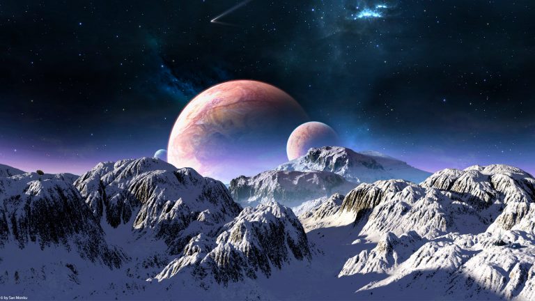 Planet Rise Theme for Windows 10