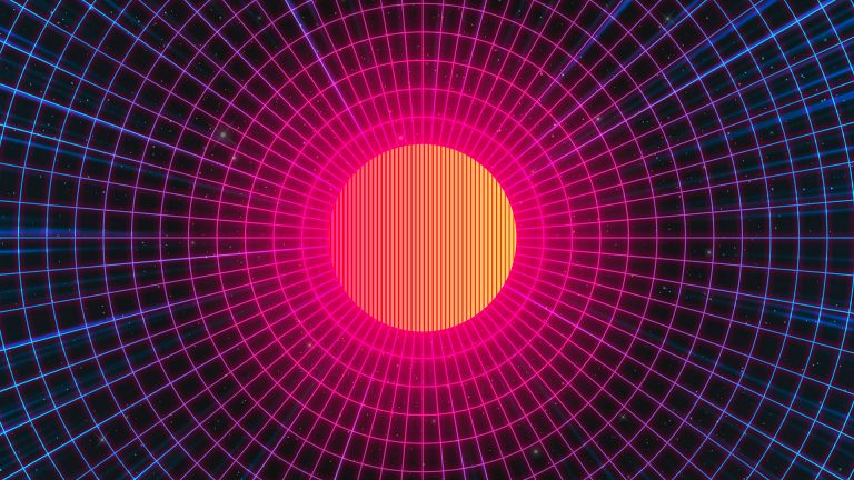 Retrowave Desktop Theme for Windows 10 / 11