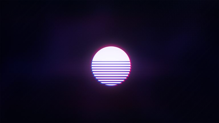 Retrowave Desktop Theme for Windows 10 / 11