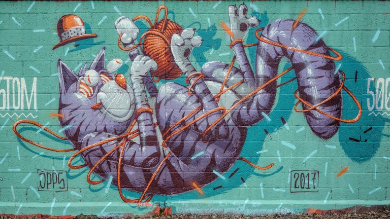 Artistic Graffiti Desktop Theme for Windows 10 / 11