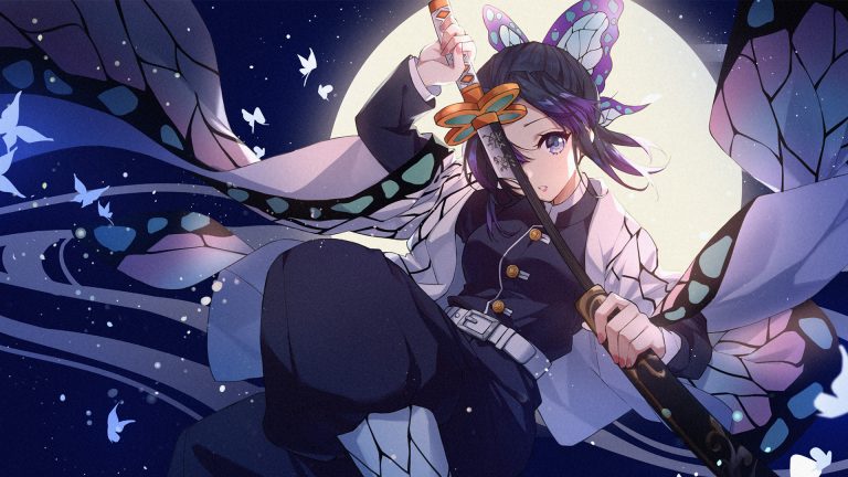 Demon Slayer: Kimetsu no Yaiba Desktop Theme for Windows 10 / 11