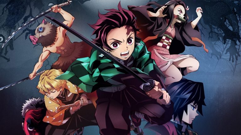 Tanjiro Kamado, Nezuko Kamado, Inosuke Hashibira, Giyuu Tomioka ...