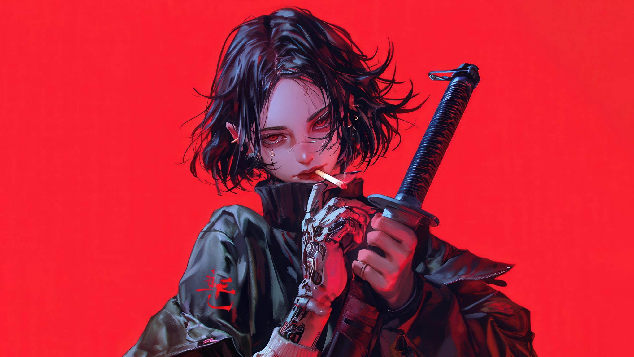 Hellfire Anime Girlies – 4K Theme for Windows 10 / 11